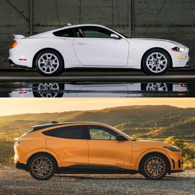 DubiCompare: Ford Mustang GT v/s Mustang Mach-E GT: The Gas Guzzler ...