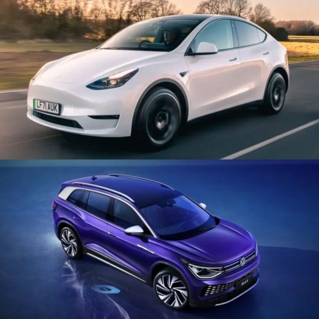 DubiCompare: Tesla Model Y v/s Volkswagen ID.6: Which Is The Best ...