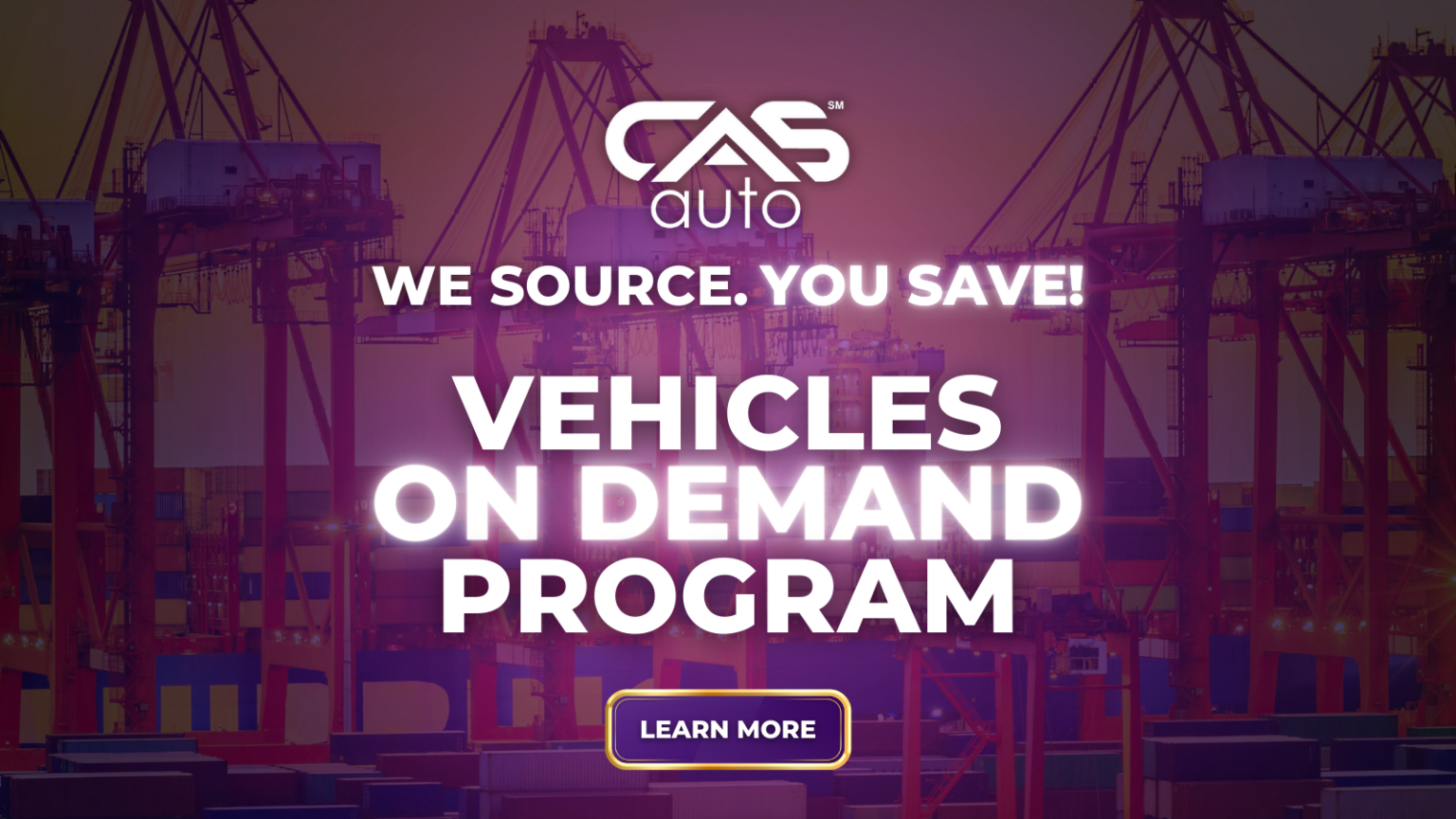 CAS Auto | Vehicle Sourcing & Wholesale Automotive Solutions