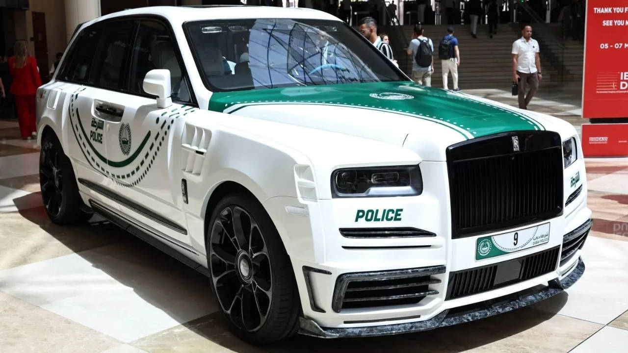 Dubai Police Rolls-Royce Cullinan Tuned By Mansory Joins The Fleet